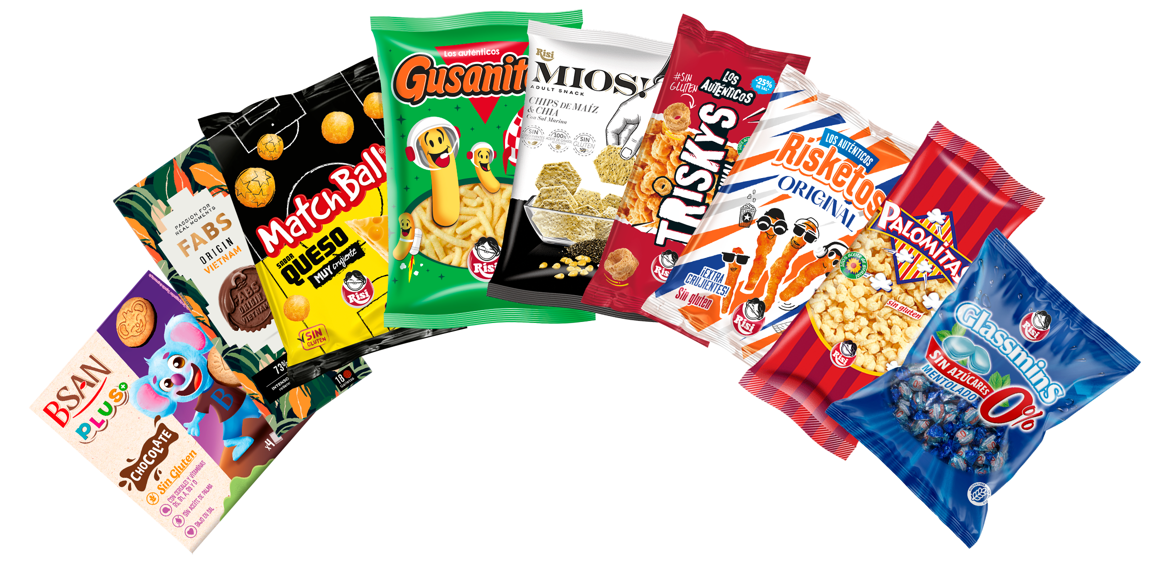 Bienvenido a Risi: Snacks Galletas y Caramelos.